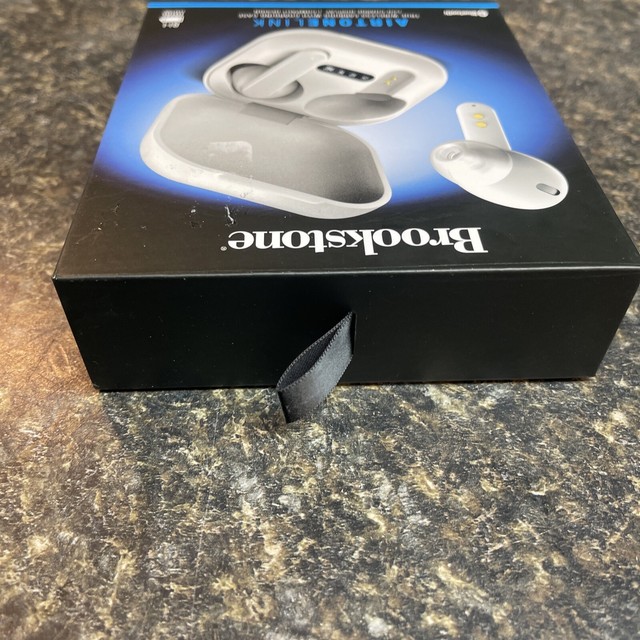 Brookstone AIRTONELINK TRUE WIRELESS EARBUDS Bluetooth SUPERIOR SOUND ...