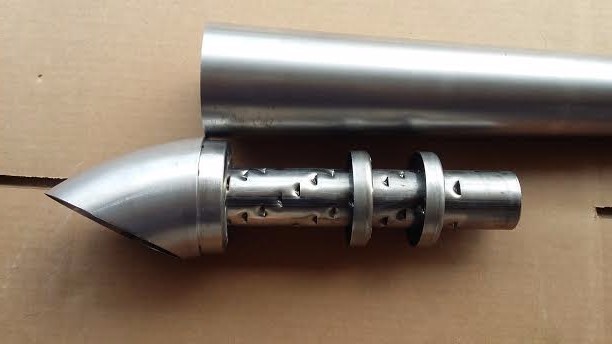 Lake Header 3.5" Lakester Baffles Mufflers Silencers Kit With SLIP IN ...