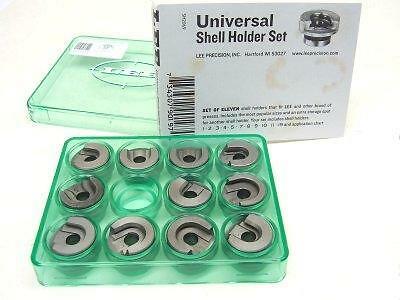 Lee Universal Shell Holder Set 11 Pack For All Brands Reloading Presses ...