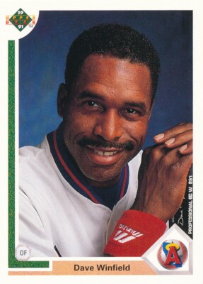 Dave Winfield 1991 Upper Deck #337 Angels Baseball Card | eBay