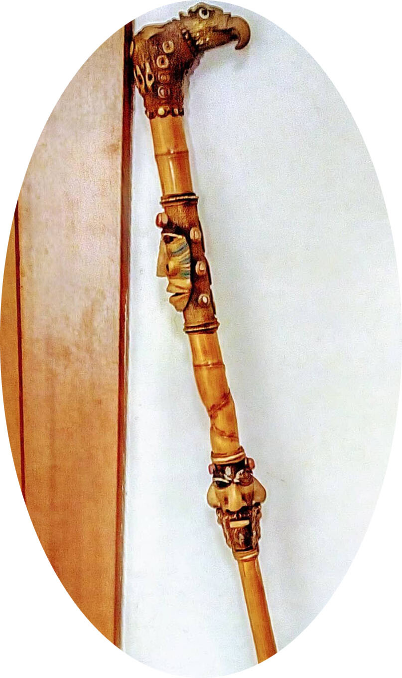 Amazonian Tribal Handmade Bamboo Cane | eBay