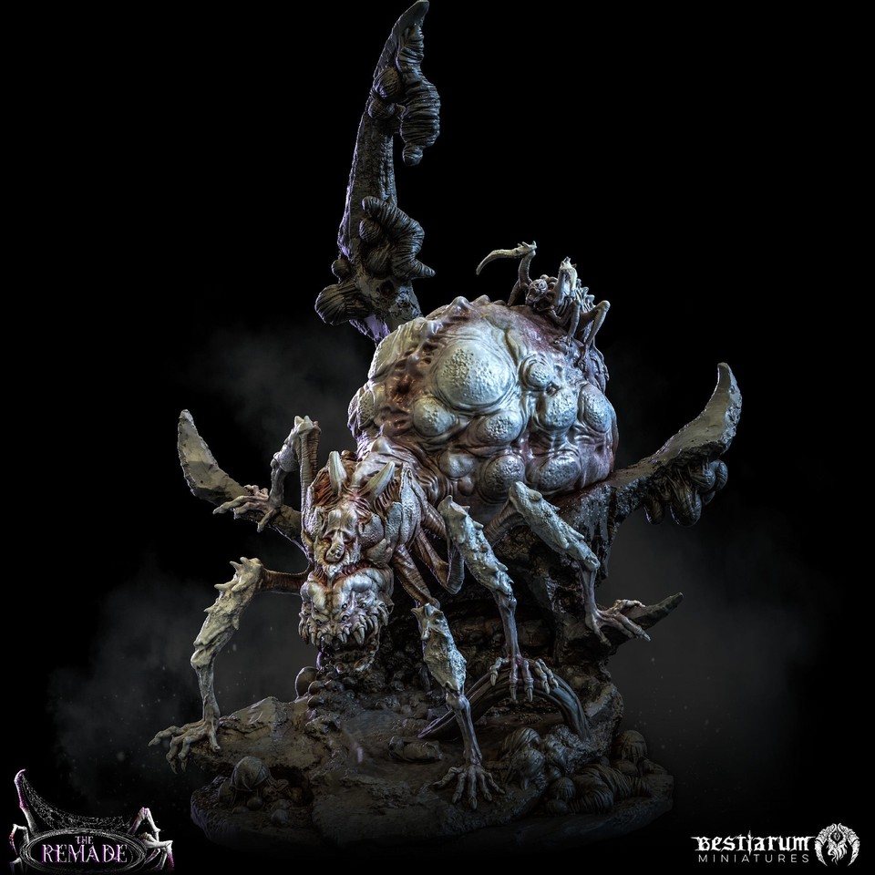 Remade Broodmother | The Remade | Bestiarum | Miniatures D&D Wargaming ...
