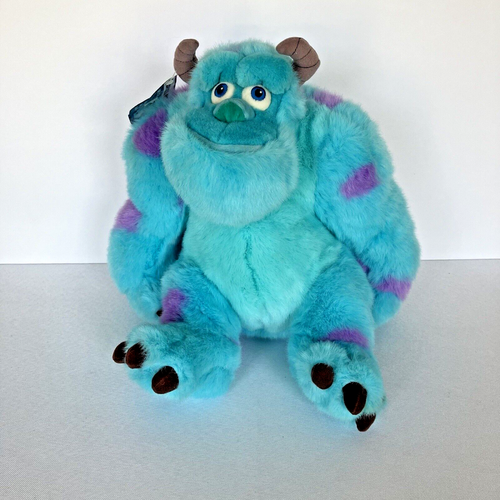 Walt Disney/Pixar Monsters Inc BLUE SULLY MONSTER 12” Plush Soft ...