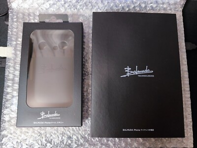 BALMUDA Phone Accessories (Wireless Charger and Case) Unused Item | eBay