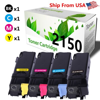 (4PK,BCMY) C1660w Toner Cartridge for C1660cnw Printer | eBay