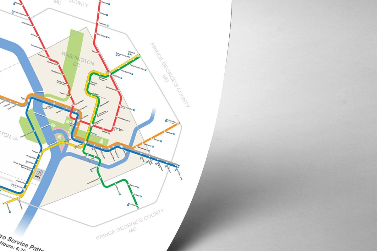 Washington Dc Metro Map Subway