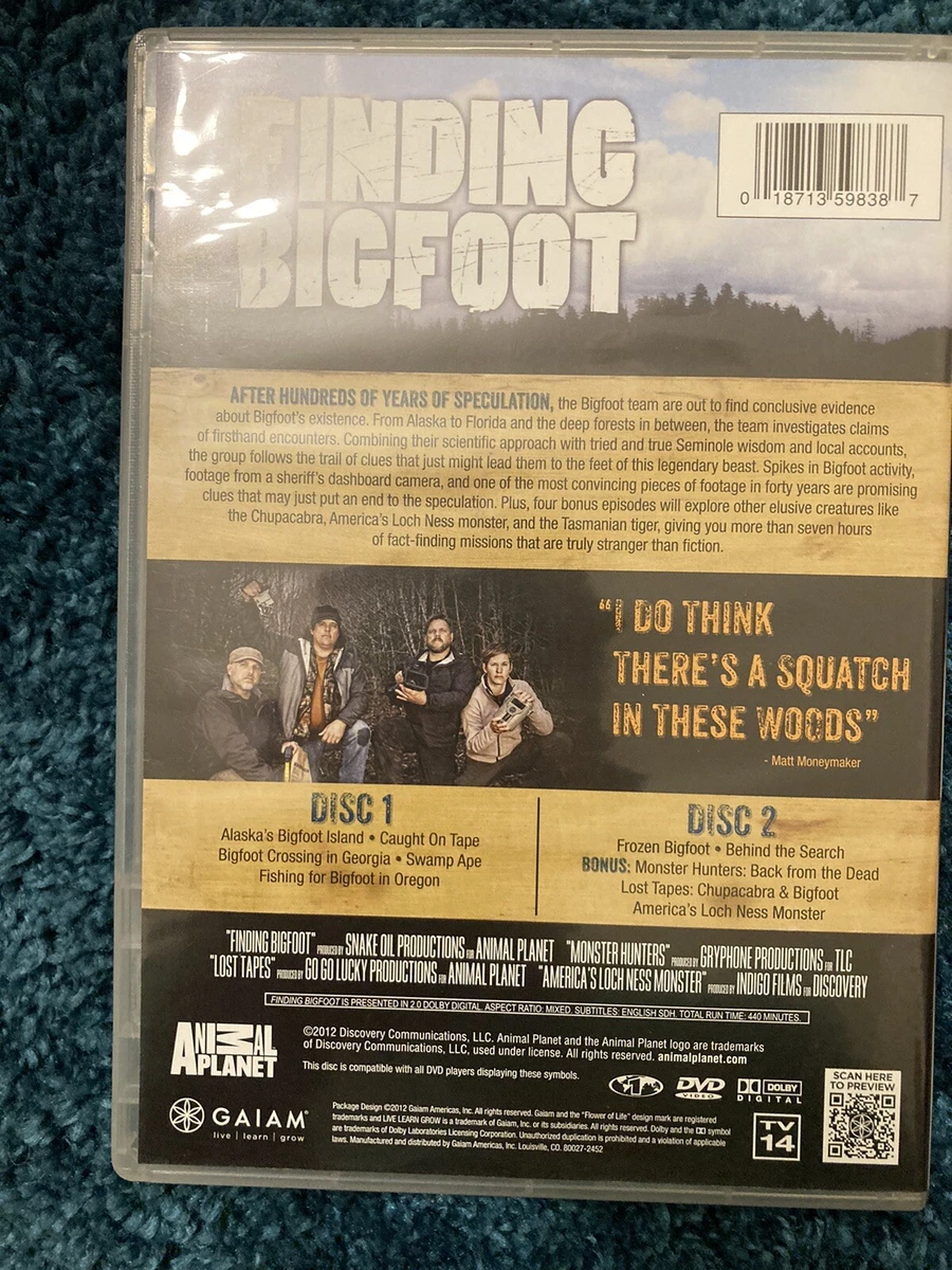Finding Bigfoot 4 Dvd