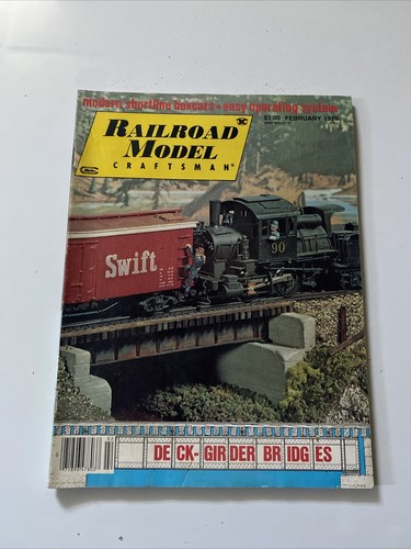 1979 Feb Railroad Model Magazine Deck Grinder Bridges (CP396) | eBay