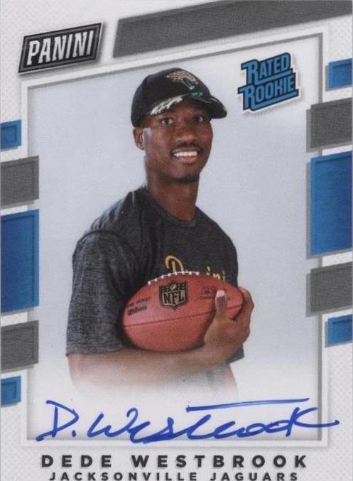 2017 Panini NFLPA Rookie Premiere Autographs - Dede Westbrook Personal ...