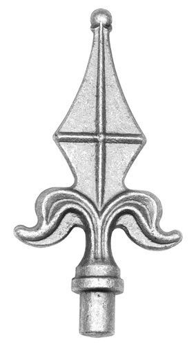 Railheads Finials Spearpoint Gate Fence Top Railings Wrought Iron ...