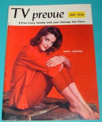 MIKKI JAMISON WARD QUAAL FLOYD KALBER CHICAGO SUN TIMES TV PREVUE GUIDE ...