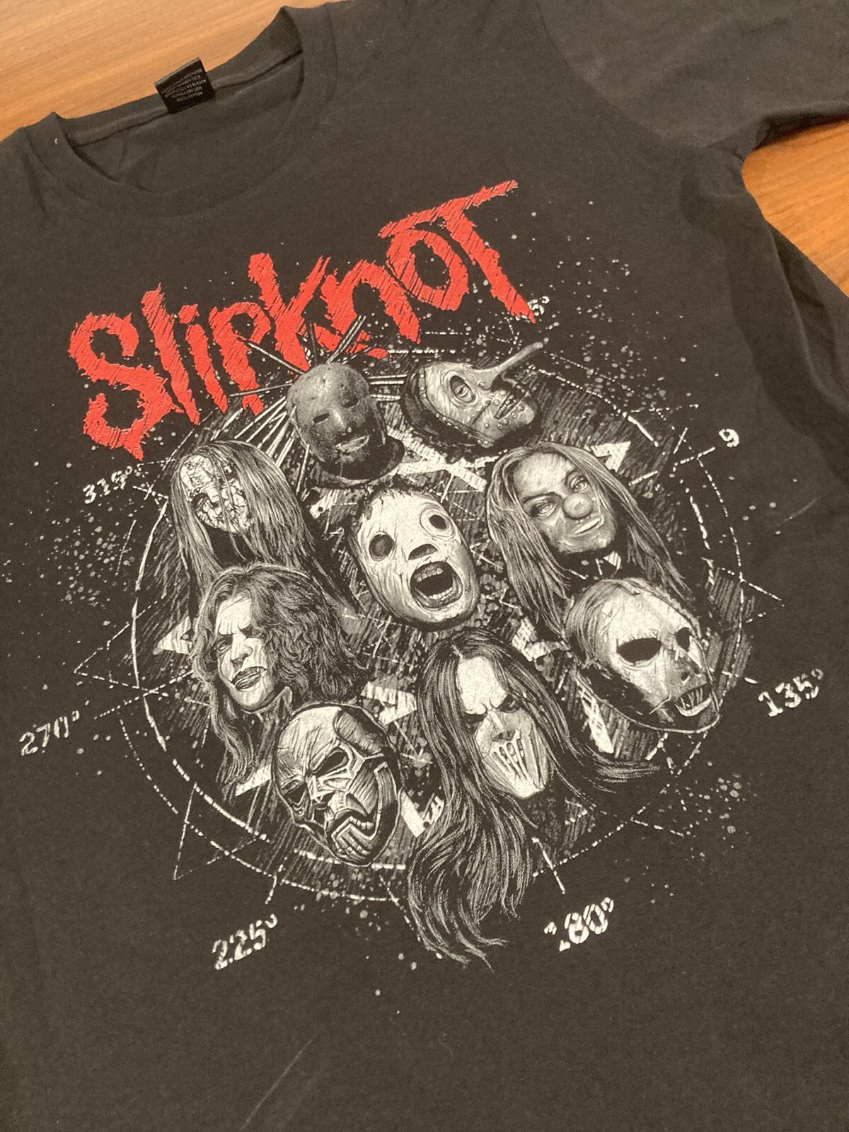 Slipknot 360 Band Tour Concert T Shirt Rockvolution M - Gem
