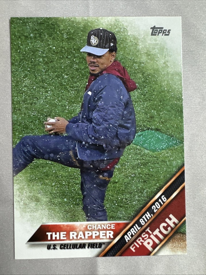 2016 Topps First Pitch #FP-7 Chance the Rapper | eBay