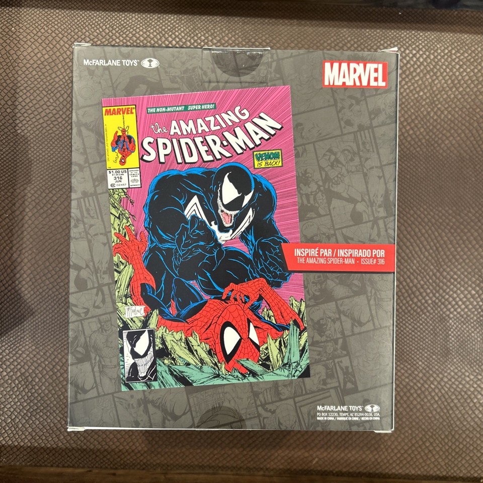 McFarlane Toys Marvel Venom Gold Label Autograph Series Action Figure ...