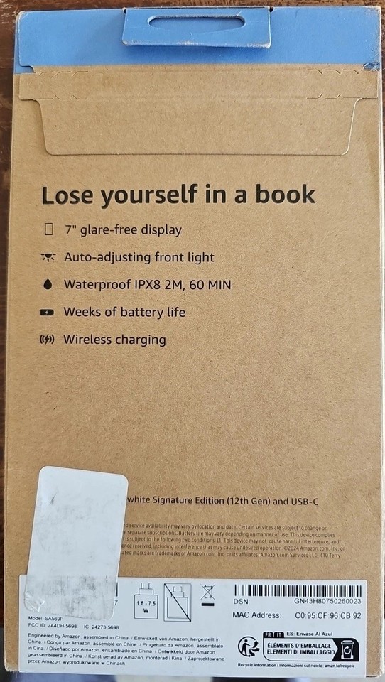 New Kindle Paperwhite Signature Edition (32 GB)Fastest Kindle, Wireless ...