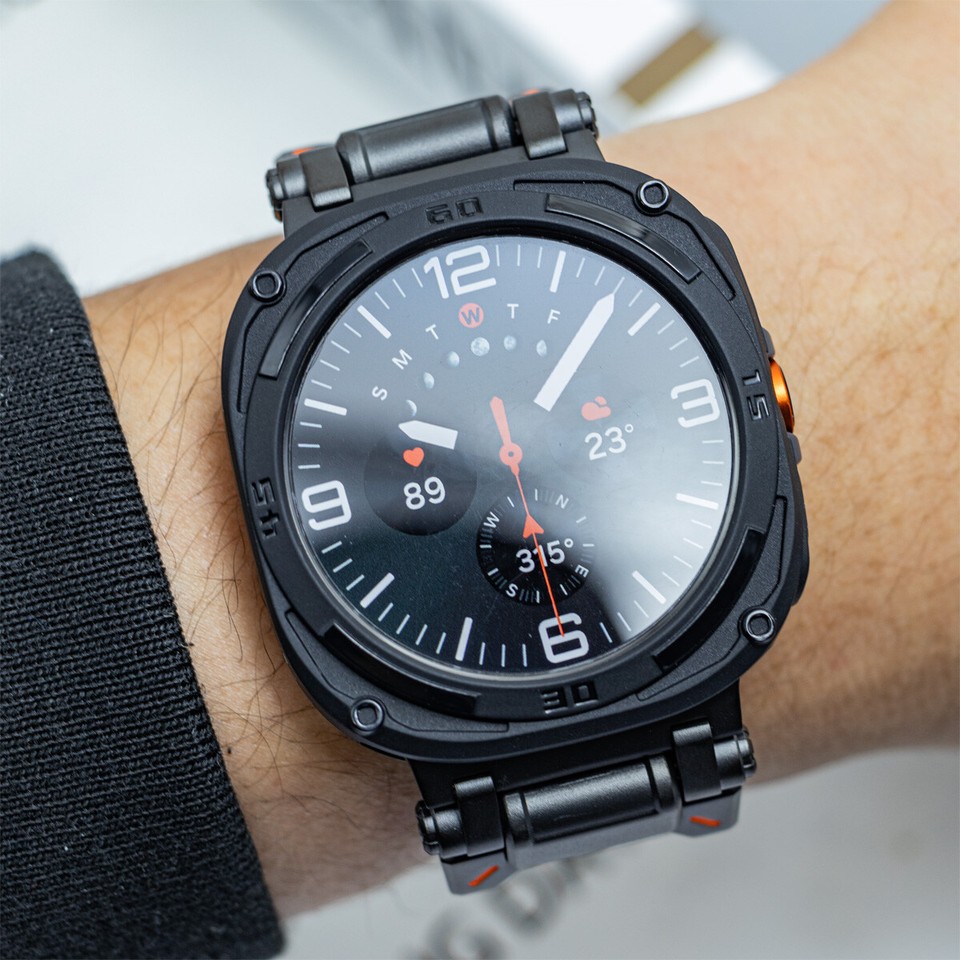Silicone Band WatchBands Protective Case Cover for Galaxy Watch Ultra ...