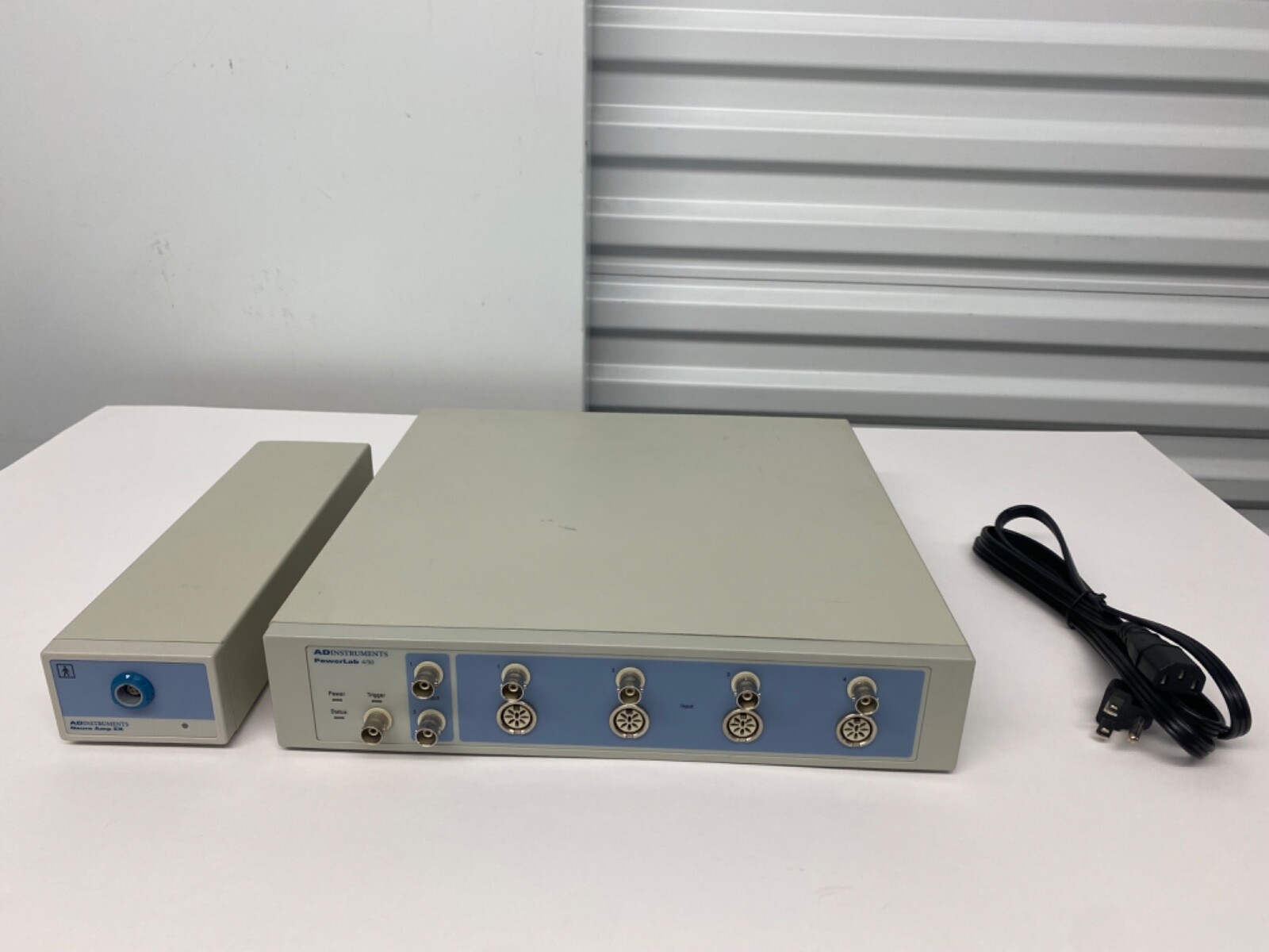 AD INSTRUMENTS ML866 POWERLAB 4/30 & ML185 NEURO AMP EX READ BELOW | eBay