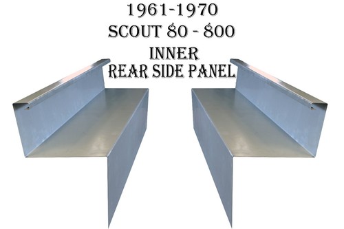 Rear Floor Bed Inner Side Panels Fits 1961 1962-1971 SCOUT 80 & SCOUT ...