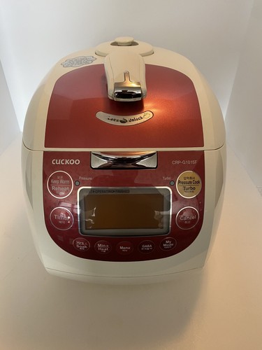 Cuckoo Electric Pressure Rice Cooker Warmer - Model: CRP-G1015F PINK ...