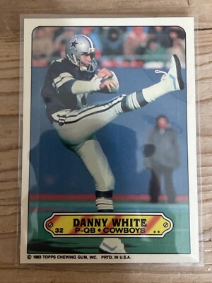1983 Topps - Danny White - #32 Dallas Cowboys | eBay