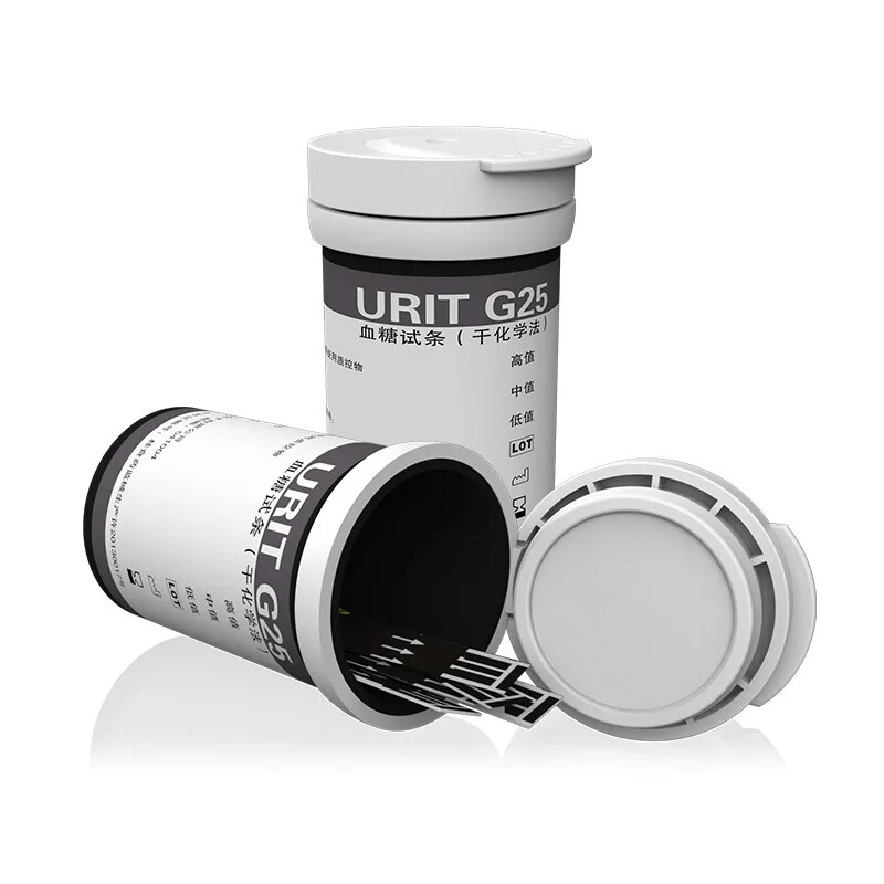 URIT-10 Uric Acid Meter Uric Tester 25pcs Test Strips 25 Second Fast ...