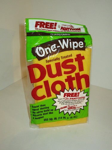 Vintage 1988 Guardsman One Wipe Dust Cloth 14x18 Dusting for TV or ...
