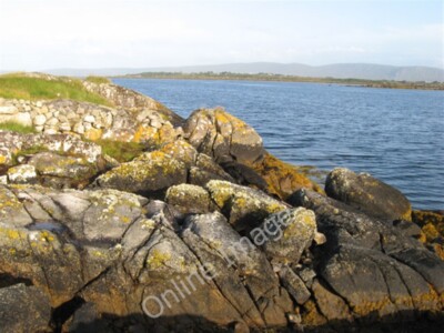 Photo 6x4 Coastal exposure Bealadangan Jointed granite outcrop just ...
