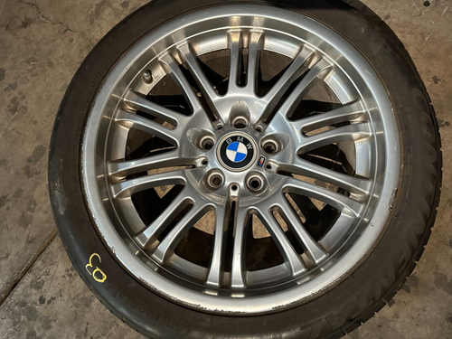BMW E46 M3 18'' Wheel Light Alloy Rim Chrome Shadow 8'' Wide OEM #JRD ...