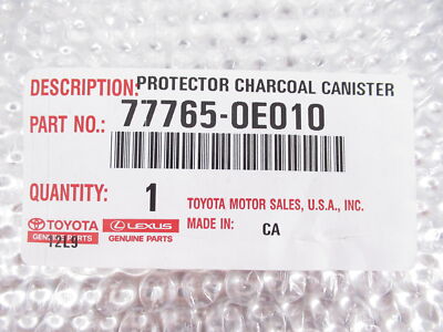 Genuine OEM Toyota 77765-0E010 Charcoal Canister Shield 14-17 ...
