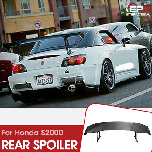 For HONDA S2000 Js Style Carbon Fiber Glossy Finished Rear GT Spoiler ...