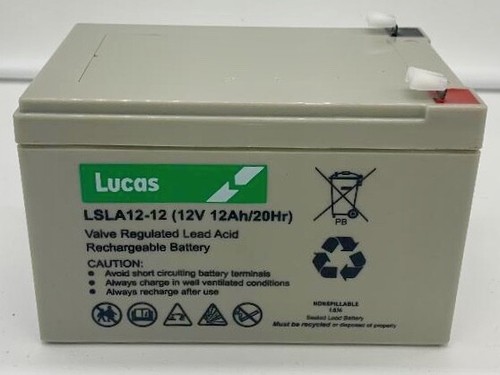 Lucas 12 V 12Ah I Lucas 12 Volt 12 AMP Stunde versiegelt ...