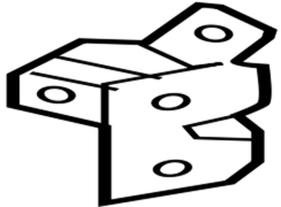 79420D8000 Kia Hinge assyrear door upperrh 79420D8000, New Genuine OEM ...