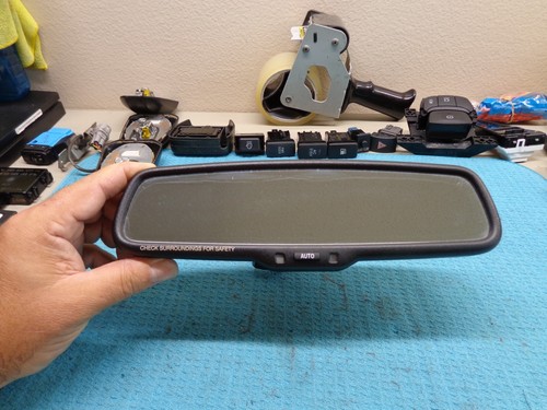 MITSUBISHI ECLIPSE 10 11 12 REARVIEW MIRROR AUTO DIM RVD BACKUP CAMERA ...
