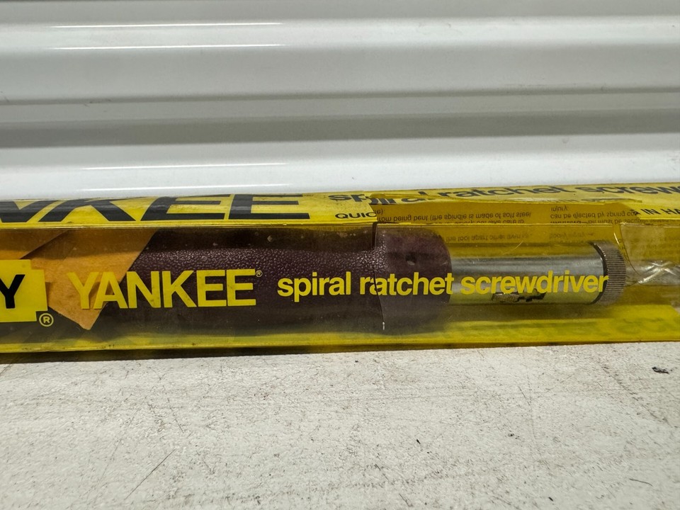 Vintage Stanley Yankee 68-130B Spiral Rachet Screwdriver NOS. | eBay