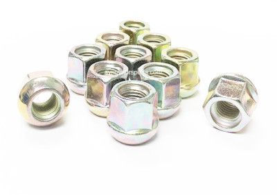 24x Wheel Lug Nuts Ball Radius Seat Porsche 14x1.5 Open End Original ...