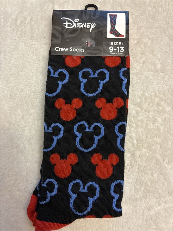 Disney Character Socks – Cute & Colorful Kids/Adults Crew Socks ...