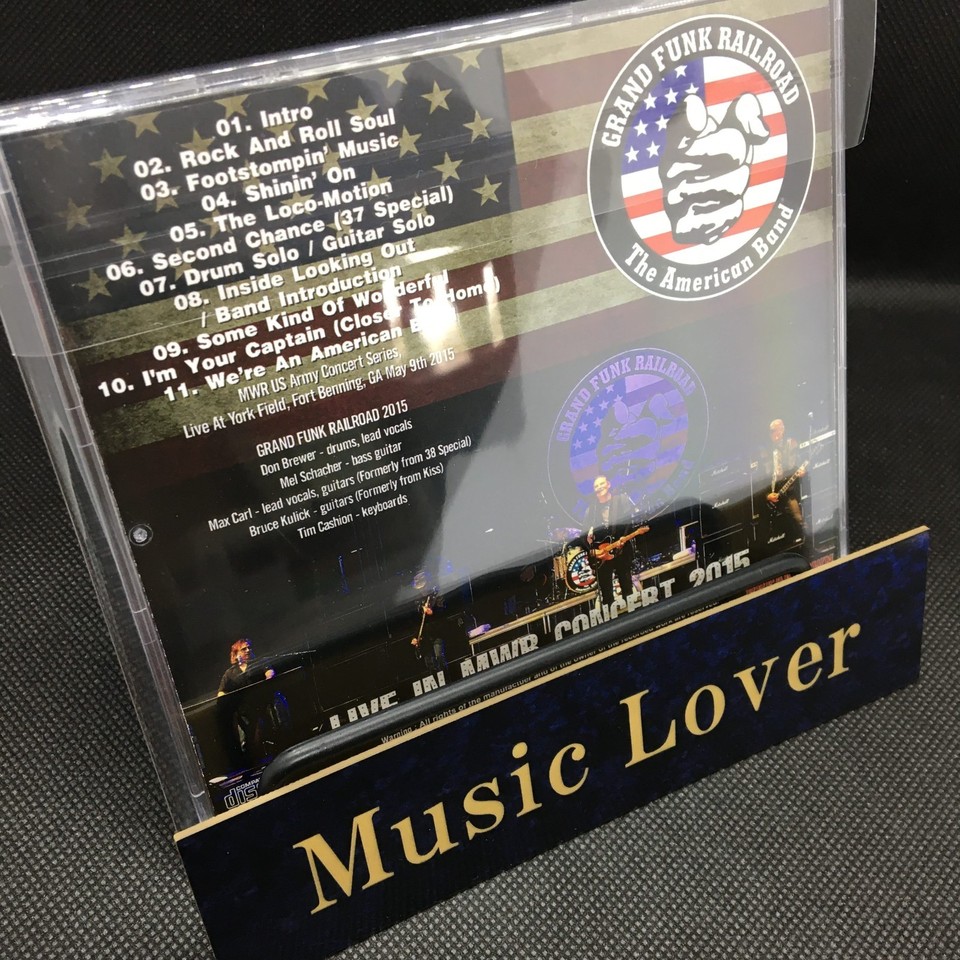 GRAND FUNK RAILROAD - LIVE IN MWR CONCERT 2015 (1CD) NEW | eBay