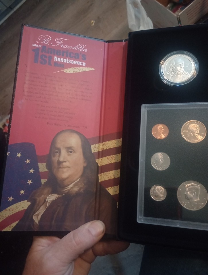 2006 US Mint American Legacy Collection Proof Set 2 Silver Dollars OGP ...