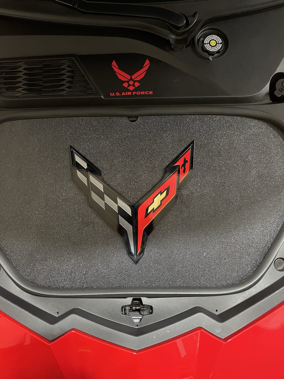 C8 Corvette Black Frunk Storage Cover Fits 2020 -2025 C8 corvette. | eBay
