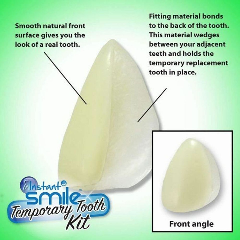Instant Smile Temporary Instant Smile Temporary Teeth Tooth Kit -Pro ...