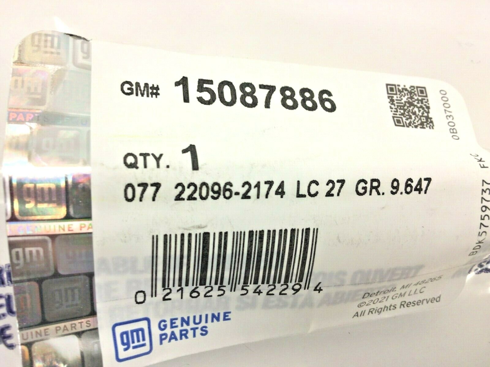 Chevrolet Pontiac Oldsmobile Metric 6x1 Radio ANTENNA MAST new OEM ...