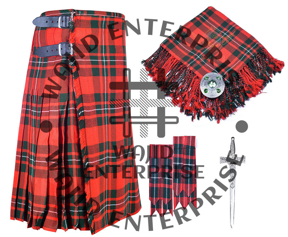 Men's 8 yard Tartan kilt Traditional Multi Colors Kilts and Accessories ...