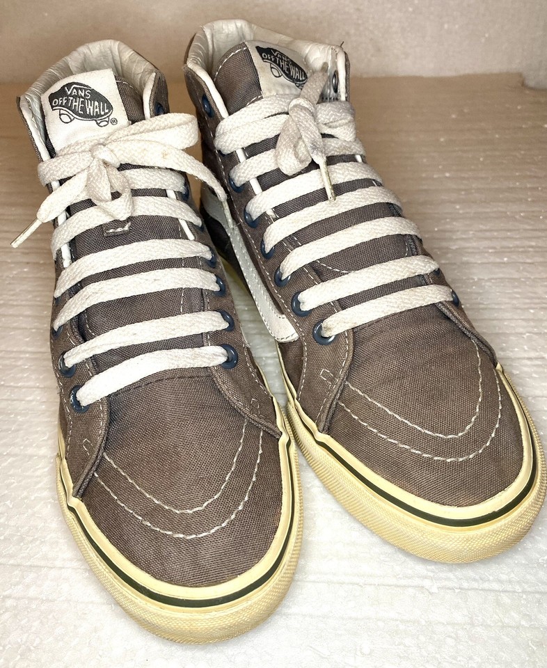 Vans Oldskool Off The Wall High Top Skateboarding Shoes Men Size 5.5 ...