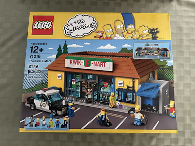 LEGO The Simpsons Kwik-E-Mart 71016 New Sealed Box Wiggum Snake Apu ...