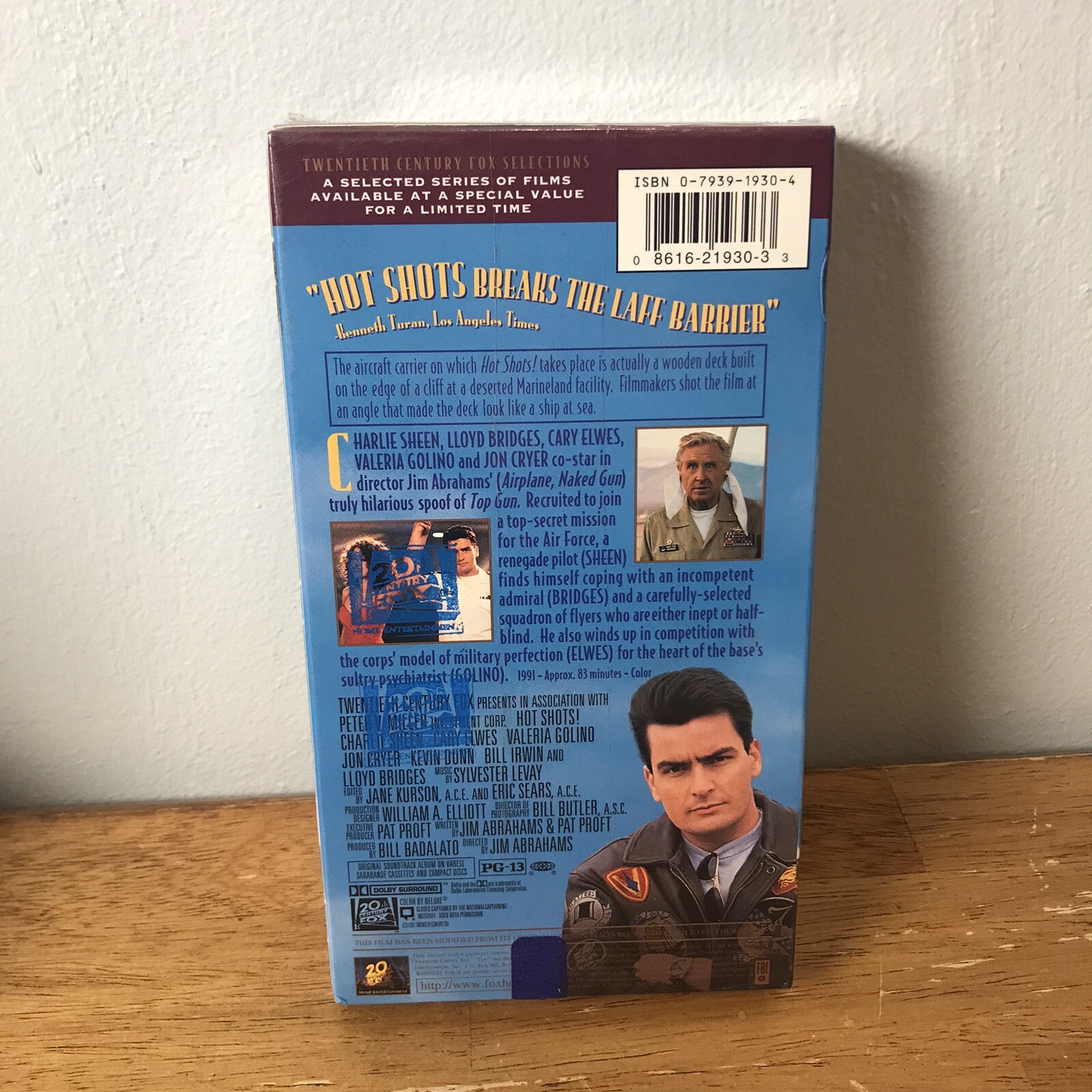 Hot Shots (VHS, 1992, Twentieth Century Fox Selections) for sale online ...