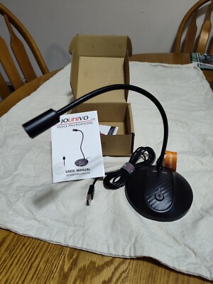 NEW IN BOX JOUNIVO JV-601 Microphone for PC / MAC laptop LED ZOOM D14 ...