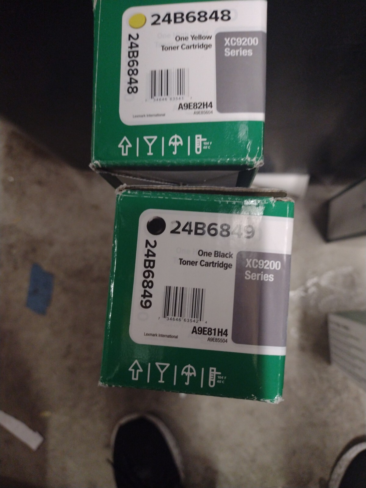 24B6848+Lexmark+Xc9235+Toner+Cartridge+Yellow for sale online | eBay