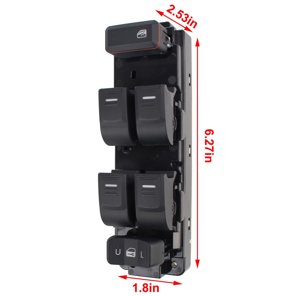 Power Window Master Control Switch for Chevrolet Colorado GMC Canyon ...