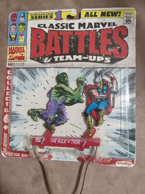 TWO 2005 Classic Marvel Battles & Team Ups - Thor/Hulk & Fantastic Four ...