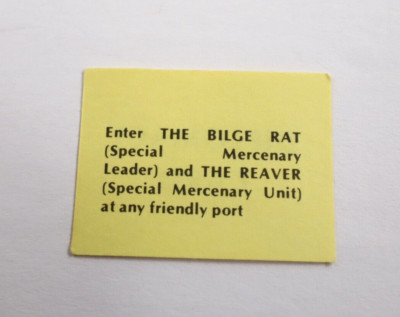 VTG 1979 Divine Right TSR Game Replacement DIPLOMACY CARD Enter THE ...